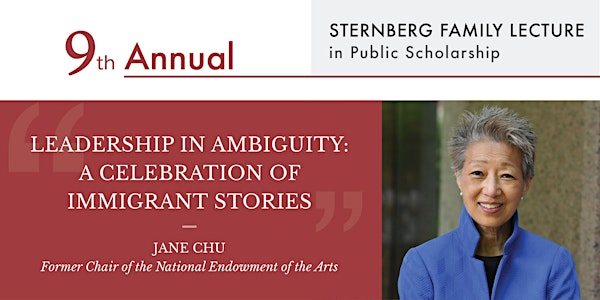 9th Annual Sternberg Family Lecture - Jane Chu - Colin Powell School