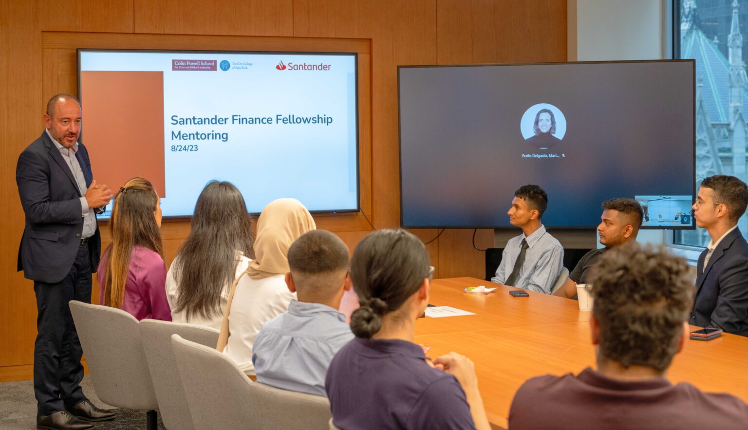 Santander Finance Fellowship - Colin Powell School